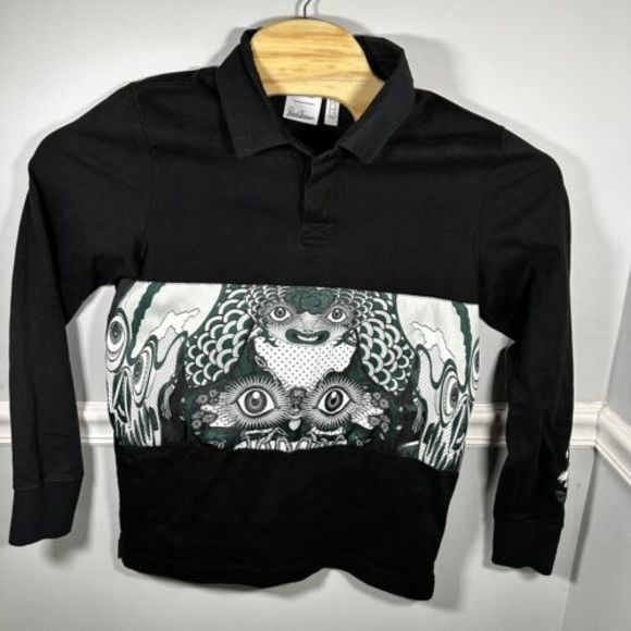 adidas | Shirts | Adidas X Reiichi Tanaami Collab Long Sleeve Rugby ...